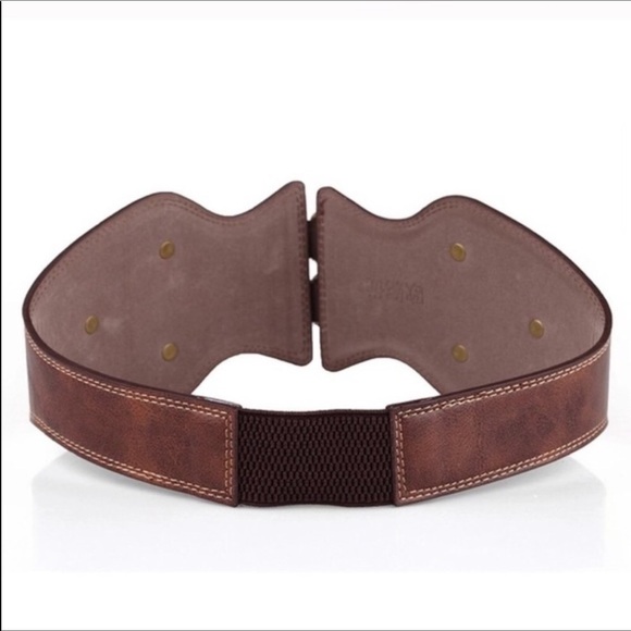 Accessories | Vintage Boho Leather Double Belt Buckle New | Poshmark